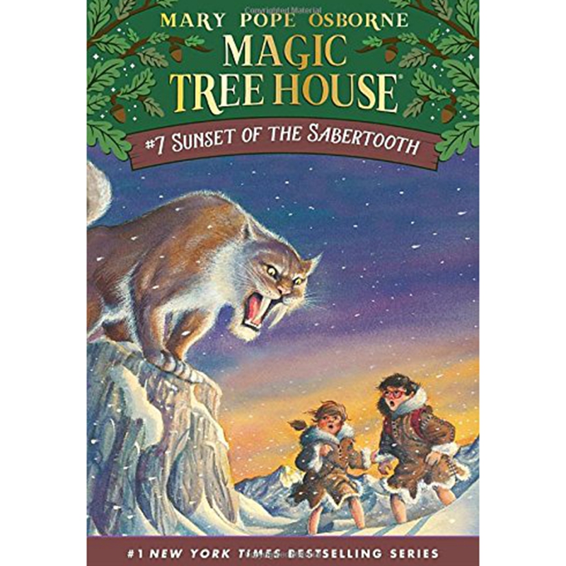 神奇树屋７：冰原上的剑齿虎 英文原版 Magic Tree House 7