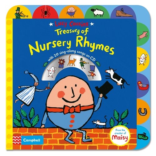 Lucy Cousins Treasury of Nursery Rhymes Book and C