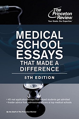 Medical School Essays That Made a