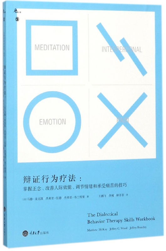 辩证行为疗法--掌握正念改善人际效能调节情绪和承受痛苦的技巧