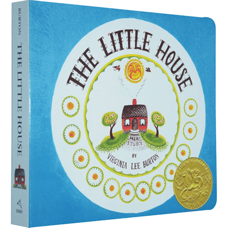 英文原版 The Little House 小房子 纸板书 凯迪克金奖 汪培珽5五阶段 儿童启蒙绘本