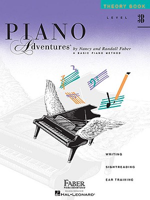 现货3B级乐理 菲伯尔钢琴基础教程Piano Adventures, Level 3B,Theory