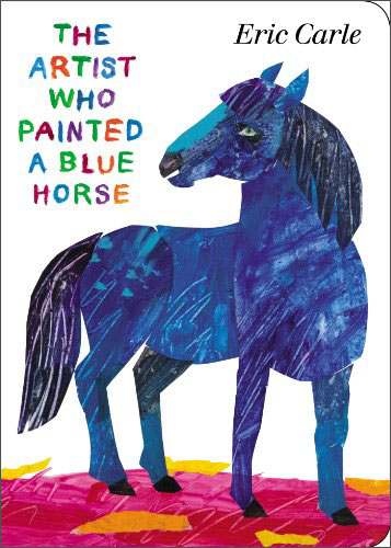 The Artist Who Painted a Blue Horse 英文原版