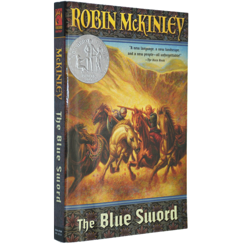 英文原版 The Blue Sword 蓝宝剑 纽伯瑞银奖小说 中小学暑假英文阅读 Robin Mckinley 兰斯指数1030L