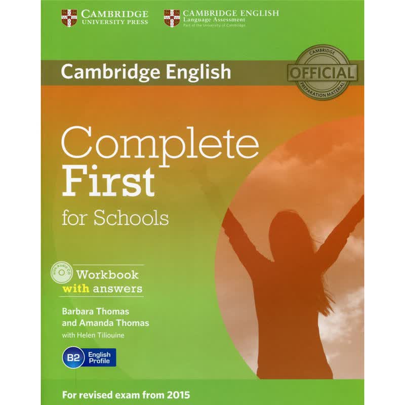 剑桥 FCE Complete First for Schools 练习册带答案带音频CD