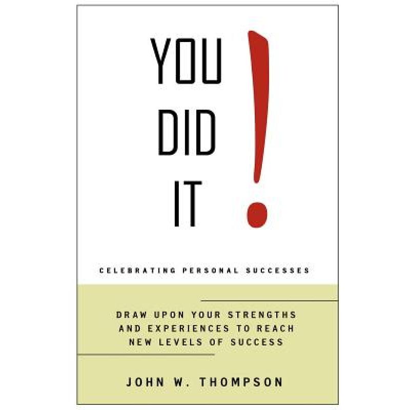 You Did It