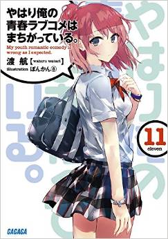 现货 日文原版 小说 果然我的青春恋爱喜剧搞错了11