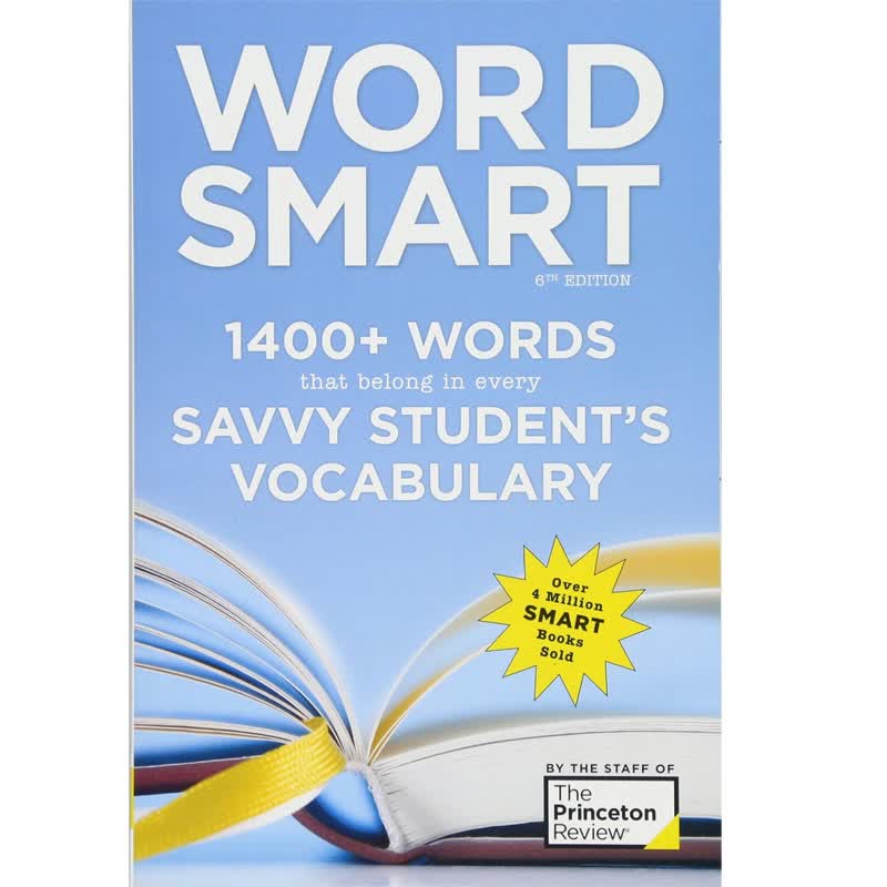 英文原版 Word Smart, 6th Edition 1400+ Words That Belong in Every Savvy Student's Vocabulary