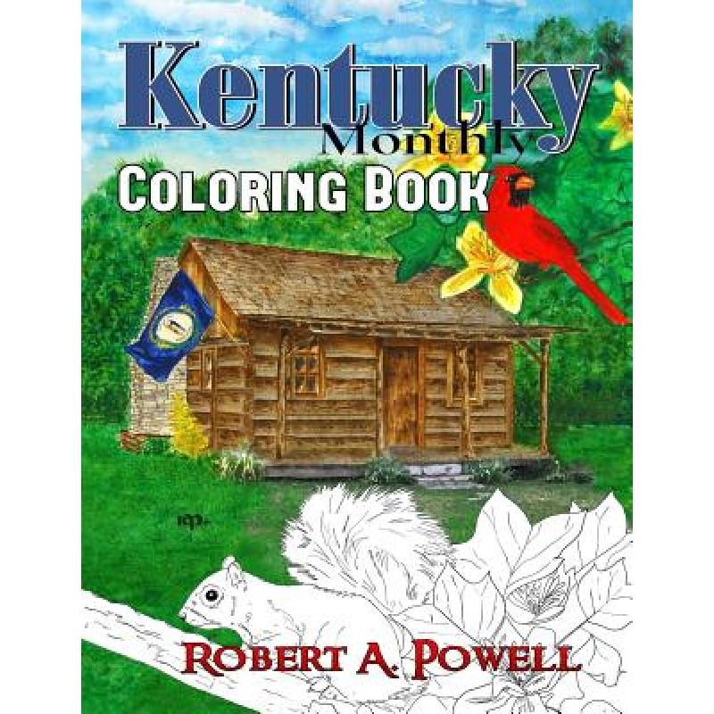 Kentucky Monthly Coloring Book