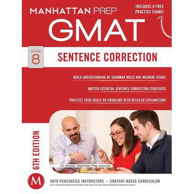 Sentence Correction GMAT Strategy Guide