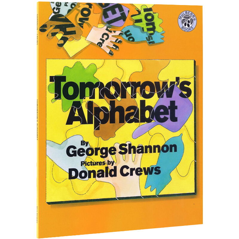英文原版 Tomorrow\x27s Alphabet 廖彩杏推荐 儿童启蒙字母认知早教绘本 名家 Donald Crews\x0a