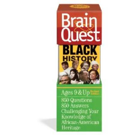 现货 大脑任务 卡片书 黑历史 9岁以上 英文原版 Brain Quest Black H
