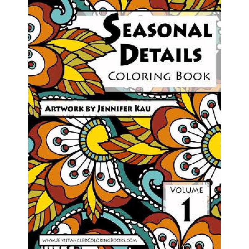 Seasonal Details Coloring Book