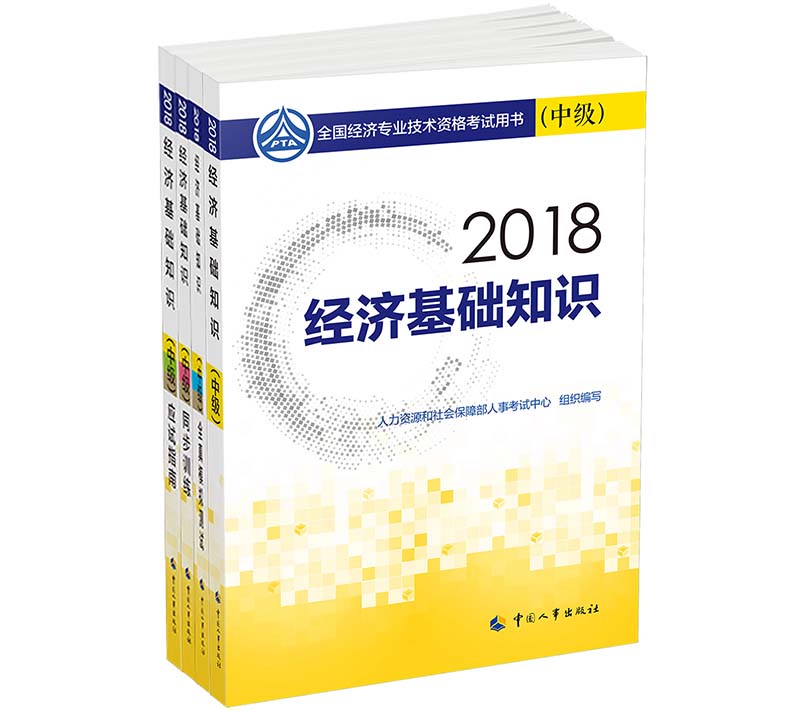 经济师中级2018经济基础知识配套图书 2018年全国经济专业技术资格考试用书经济基础知识套装 基础知识教材+全真模拟测试+同步训练+应试指南（全4册）