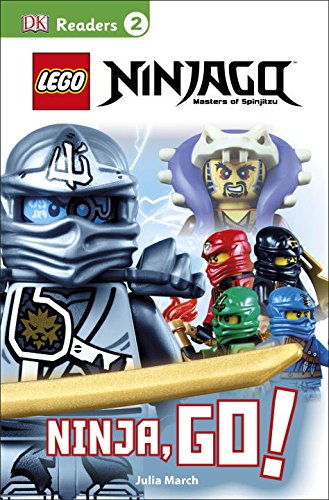 DK Readers L2: Lego Ninjago: Ninja， Go! 英文原版