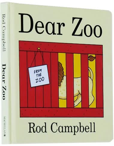 英文原版 Dear Zoo 亲爱的动物园 纸板翻翻书 吴敏兰 [0-5岁]