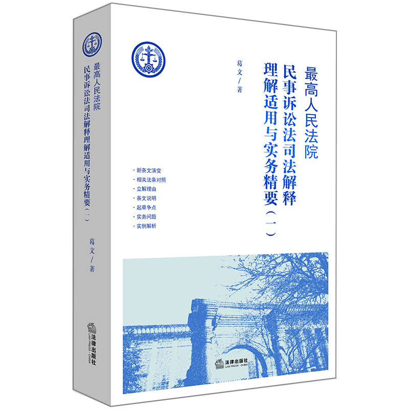 最高人民法院民事诉讼法司法解释理解适用与实务精要（一）