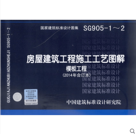 13SG 905-1~2 房屋建筑工程施工工艺图解模板工程