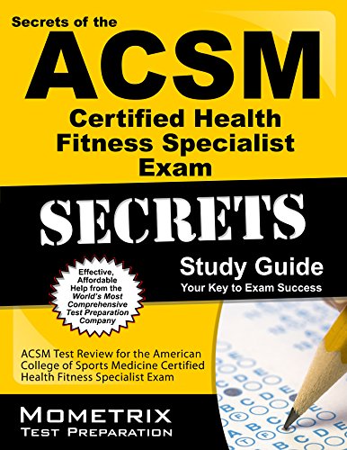 ACSM Personal Trainer Exam Secrets Study