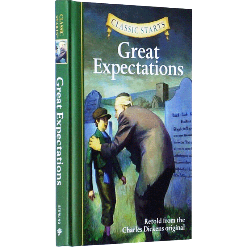 Classic Starts系列 Great Expectations 远大前程 又名孤星血泪 英文原版儿童小说 世界经典名著 精装版