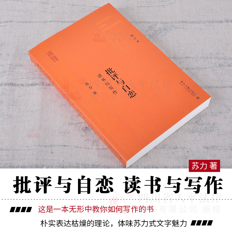 批评与自恋 读书与写作（2018增订本）