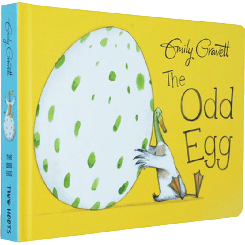 英文原版绘本 The Odd Egg 格林威奖作家Emily Gravett 奇怪的蛋