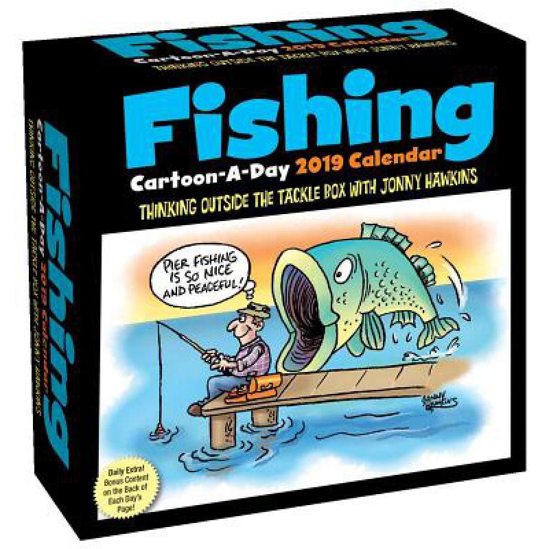 Fishing Cartoon-A-Day 2019 Calendar