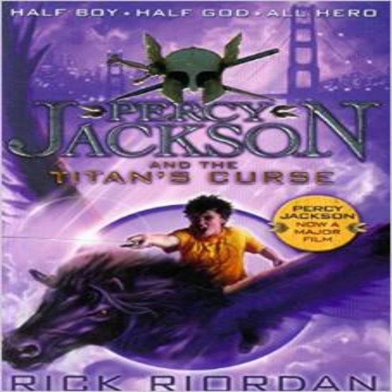 英文原版 PERCY JACKSON AND THE TITAN'S CURSE