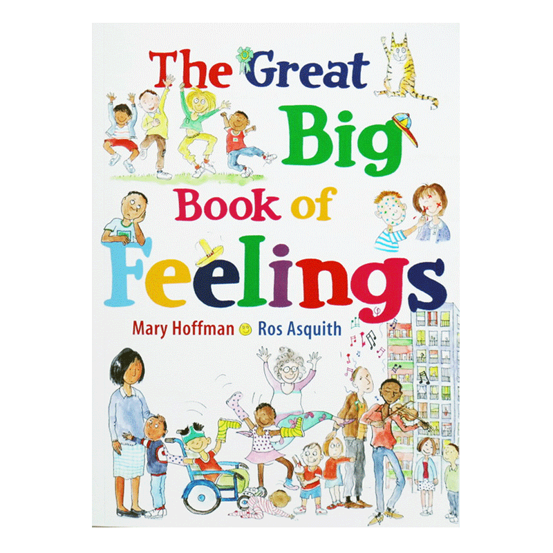 The Great Big Book of Feelings 各种各样的情绪 感觉大书 英文原版绘本