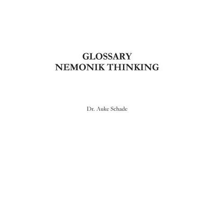Glossary Nemonik Thinking