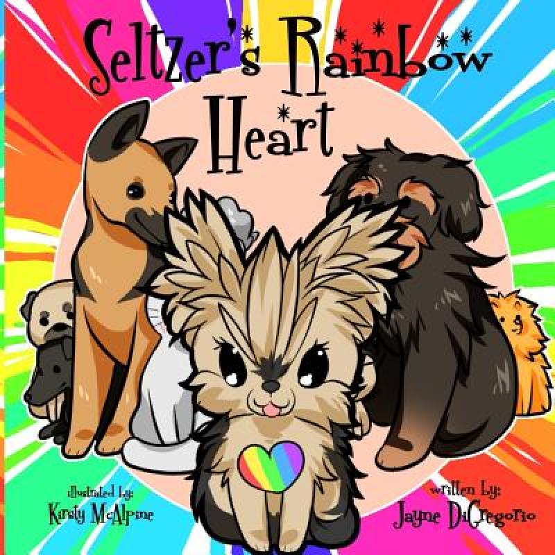 Seltzer's Rainbow Heart