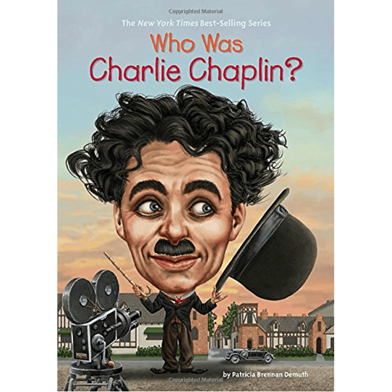 英文原版 Who Was Charlie Chaplin? 卓别林是谁？