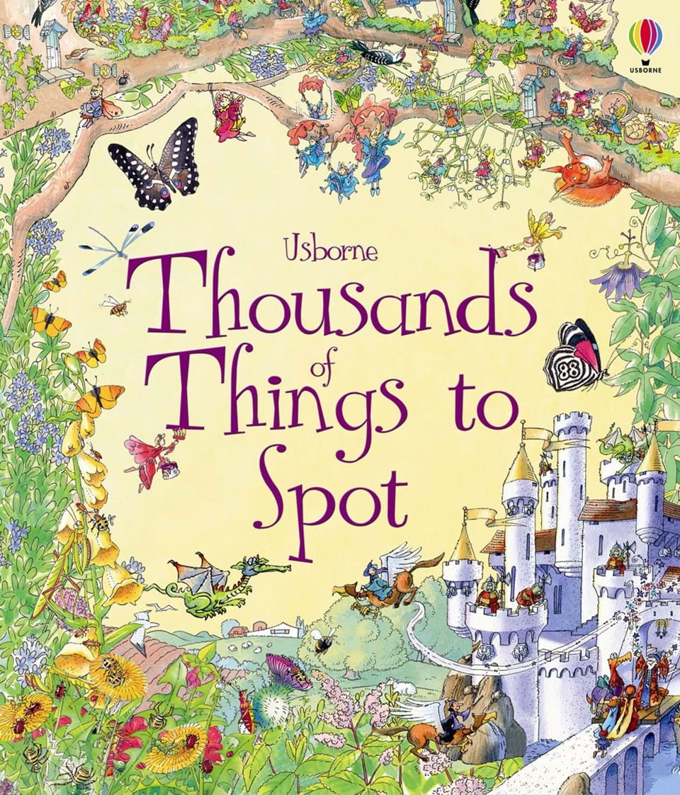Thousands of Things to Spot (Usborne 1001 Things to Spot) Usborne英文原版