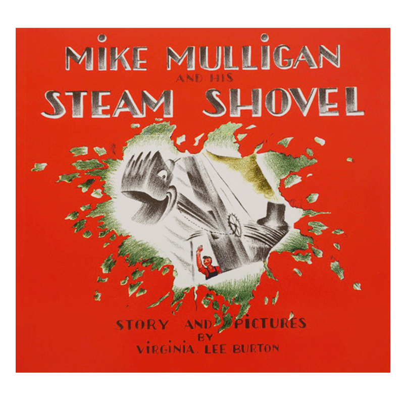 英文原版 Mike Mulligan and His Steam Shovel 汪培珽第5阶段