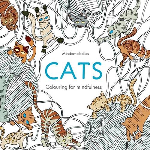 现货 英文原版 Cats (Colouring) 减压涂鸦填色手绘 秘密花园系列