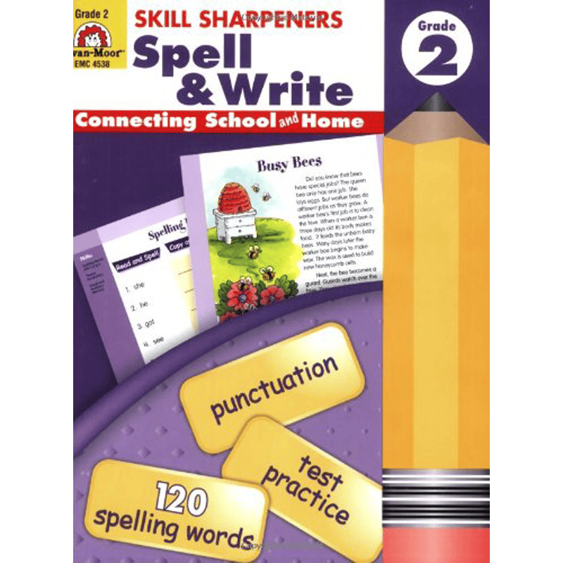 技能铅笔刀系列 Skill Sharpeners Spell & Write, Grade 2