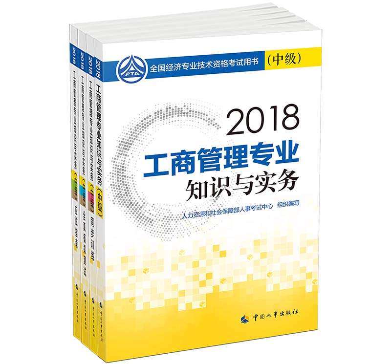 经济师中级2018工商管理配套图书 2018年全国经济专业技术资格考试用书工商管理专业套装 工商管理专业知识与实务+同步训练+全真模拟测试+应试指南（全4册）