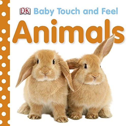 现货 Baby Touch and Feel:Animals 英文原版儿童触摸书