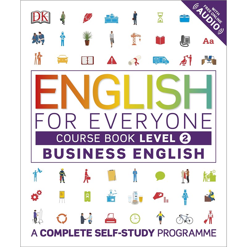 现货 DK人人学英语 商务英语2 课本 英文原版 DK-English for Everyone:Business English Level2 Course Boo