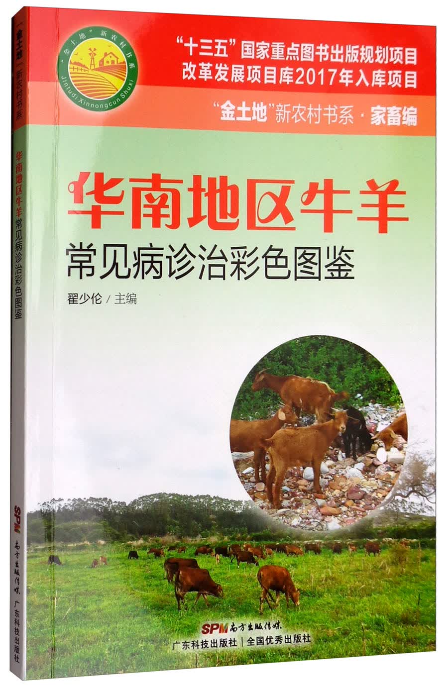 华南地区牛羊常见病诊治彩色图鉴/“金土地”新农村书系·家畜编