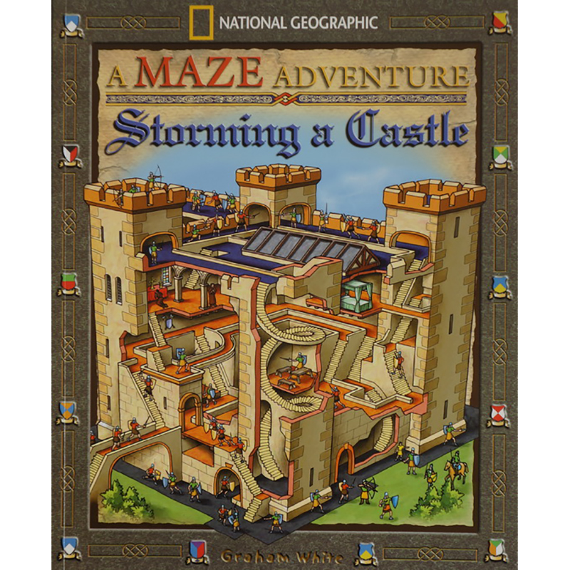 National Geographic Storming A Castle 城堡 人文百科绘本