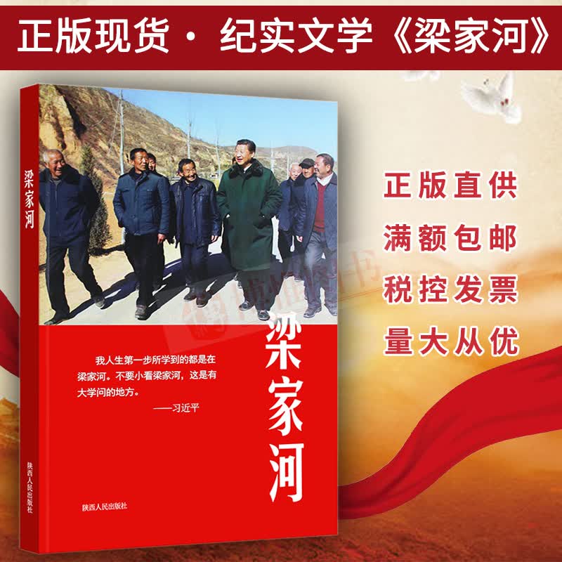 梁家河 纪实文学 主题活动读物新版时政读物书籍 政治军事党政读物 陕西人民出版社