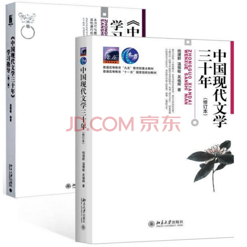 中国现代文学三十年(修订本)+学习指导（第3版）钱理群 温儒敏 （京东套装共2册）