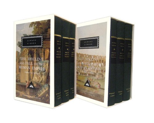 The Decline and Fall of the Roman Empire， vol. 1-6 英文原版