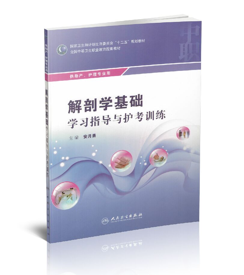 现货 解剖学基础学习指导与护考训练 安月勇主编 人民卫生出版社