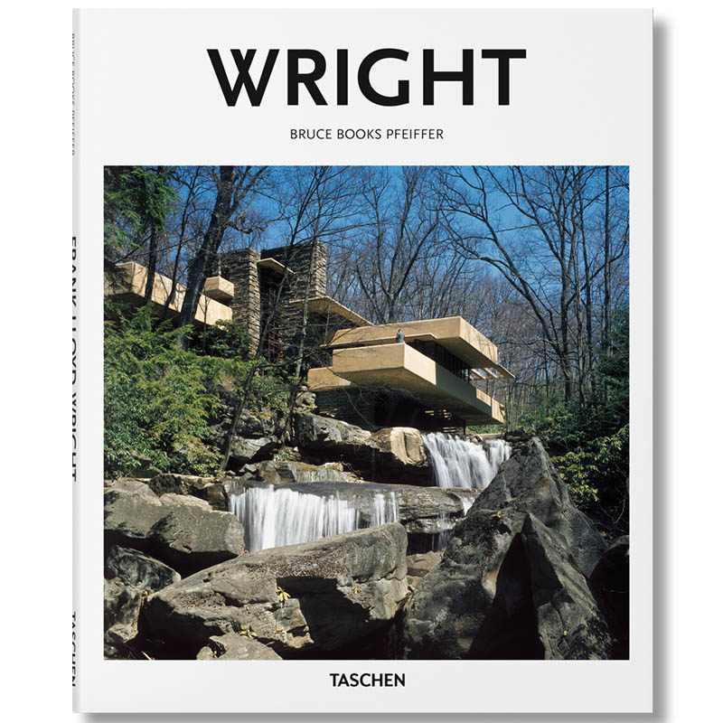TASCHEN出版社 【Basic Architecture】WRIGHT，赖特 建筑设计书籍善本图书