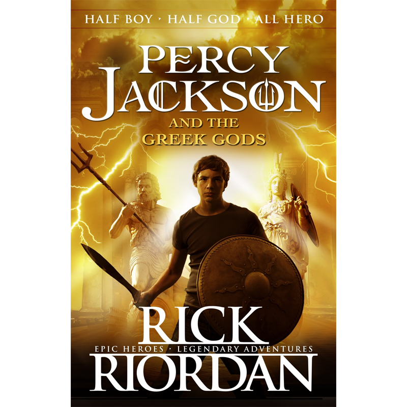 波西杰克逊与希腊诸神 英文原小说 Percy Jackson and the Greek Gods 希腊神话 少年版荷马史诗 青少年奇幻文