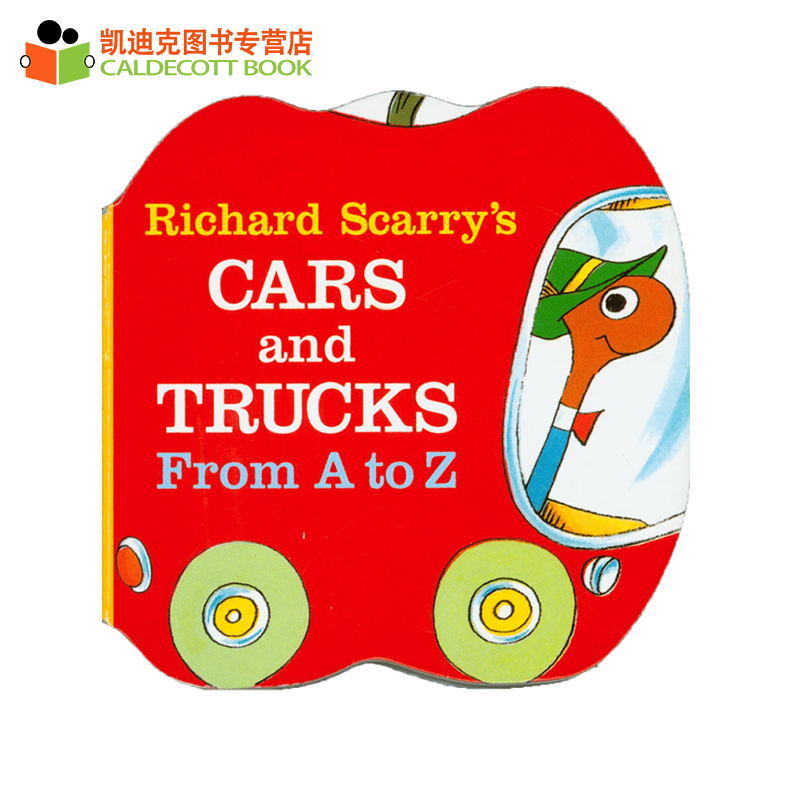 英文绘本Richard Scarry's Cars and Trucks from A to Z#