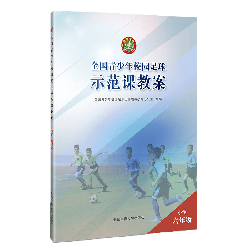 全国青少年校园足球示范课教案系列：小学二三四五六年级/初中一二三年级 青少年校园足球运动教育书籍 小学·六年级
