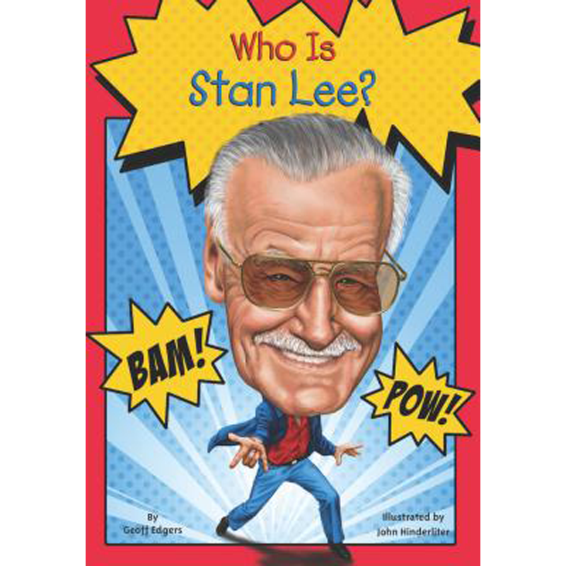 英文原版 斯坦李是谁？Who Is Stan Lee? 中小学生读物 Who Was/Is 系列